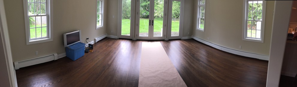 Furniture placement for 15 x 15 Family room with two entry points ...