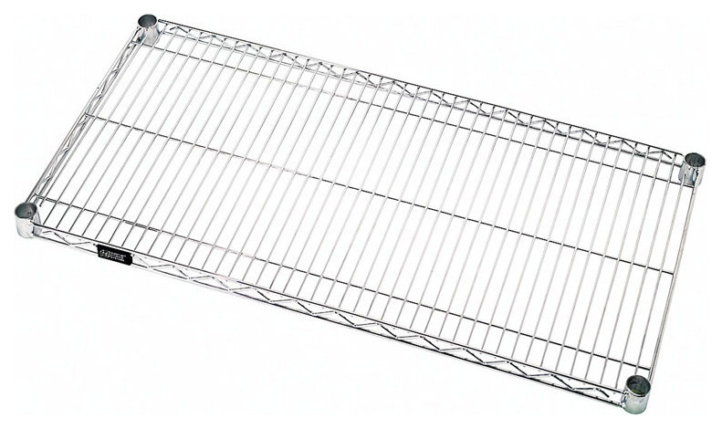 Quantum Black Wire Shelf 12" X 36" - Contemporary - Utility Shelves ...