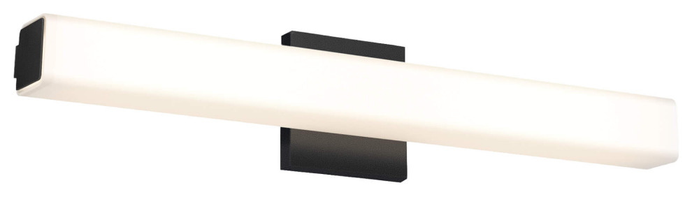 Nobel One 24" CCT Glass LED Vanity Light - Transitional - Bathroom ...