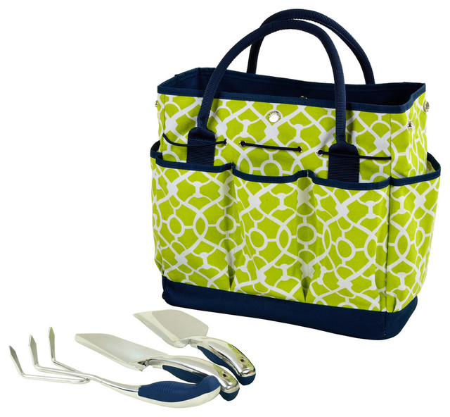 Gardening Tote With Tools - Contemporary - Gardening Hand Tools - by ...