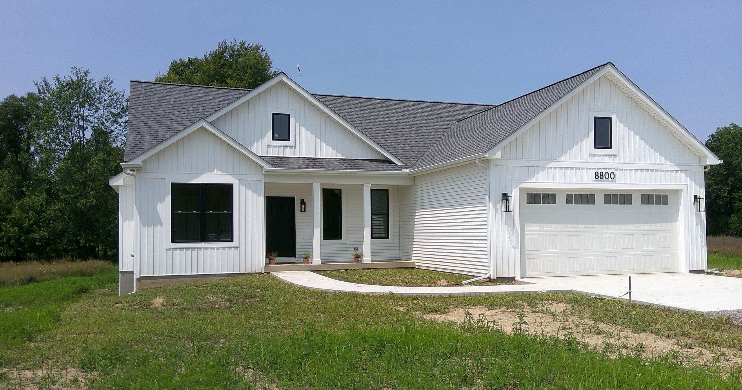 White Ranch Home With Farmhouse Flair