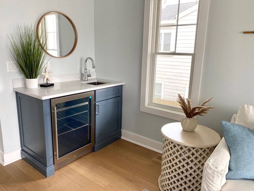 Surf City Boho Coastal - Beach Style - Home Bar - New York - by ...