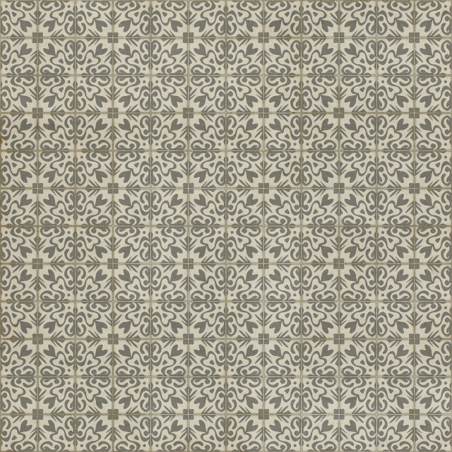 Pattern 56 Mrs Norris 60x60 Vintage Vinyl Floorcloth - Contemporary ...