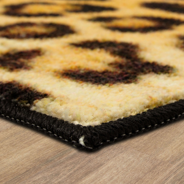 Mohawk Home Cheetah Spots Neutral 2' x 3' Area Rug, 8' x 10 ...