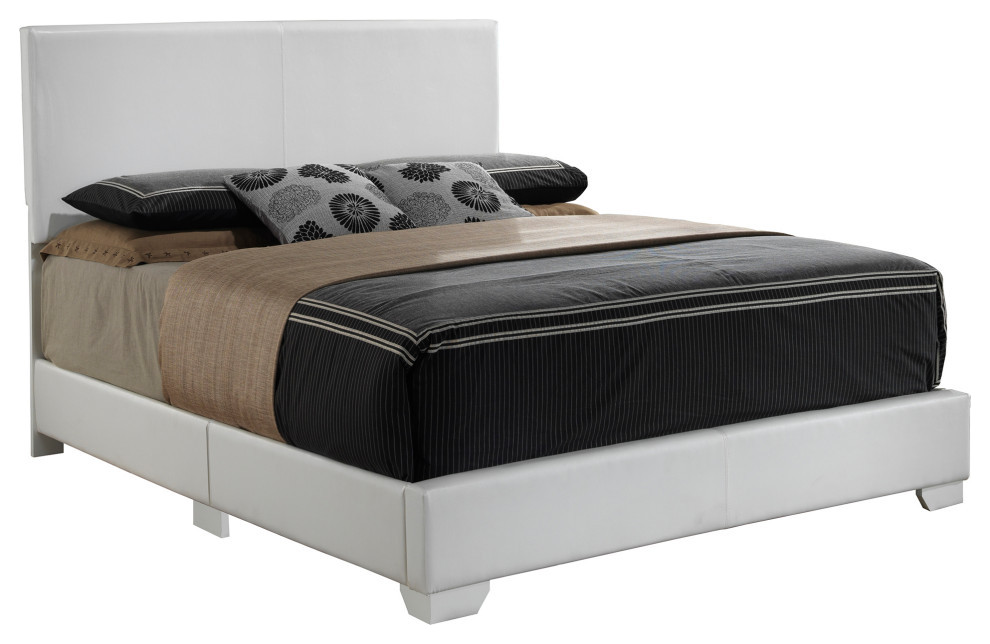 Aaron Upholstered Full Panel Bed - Contemporary - Panel Beds - by ...