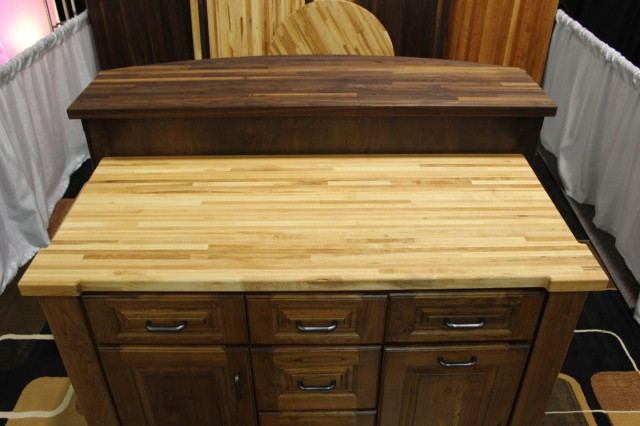 Custom Edge Grain Butcher Block Table Top, Island Top, Workbench, Desk ...