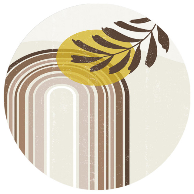 Designart Modern Metal Circle Wall Art, 36" - Contemporary - Metal Wall ...