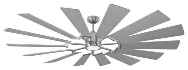 Windmill 72 Inch Energy Star Ceiling Fan LED Light Kit - 14 Blade ...