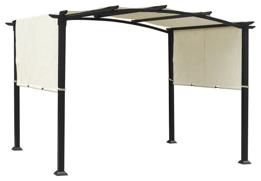 Outdoor Pergola 8 X 10 Pergola With Canopy Arched Pergola With