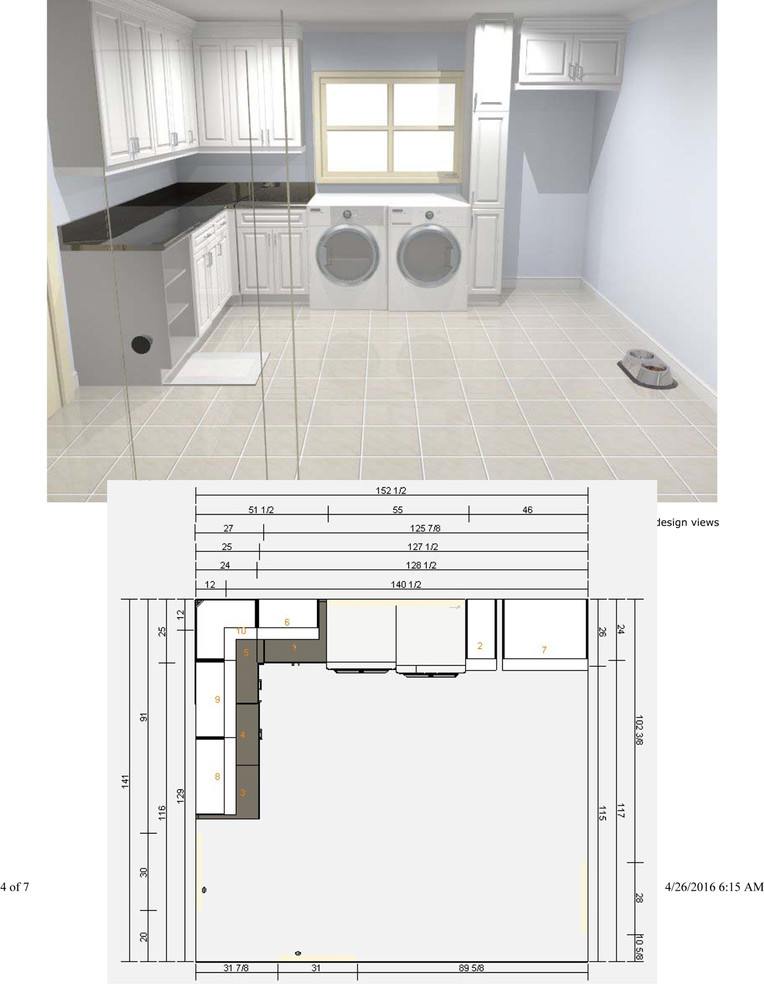 Laundry Room layout