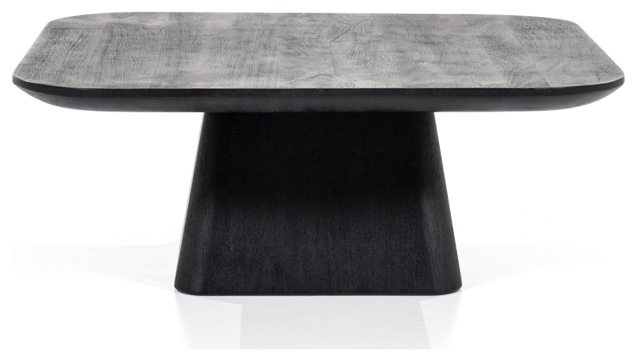 Wooden Square Coffee Table L, Eleonora Aron - Transitional - Coffee ...