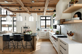 Gull Lake Home - Rustic - Kitchen - Minneapolis - by Tays & Co Design ...