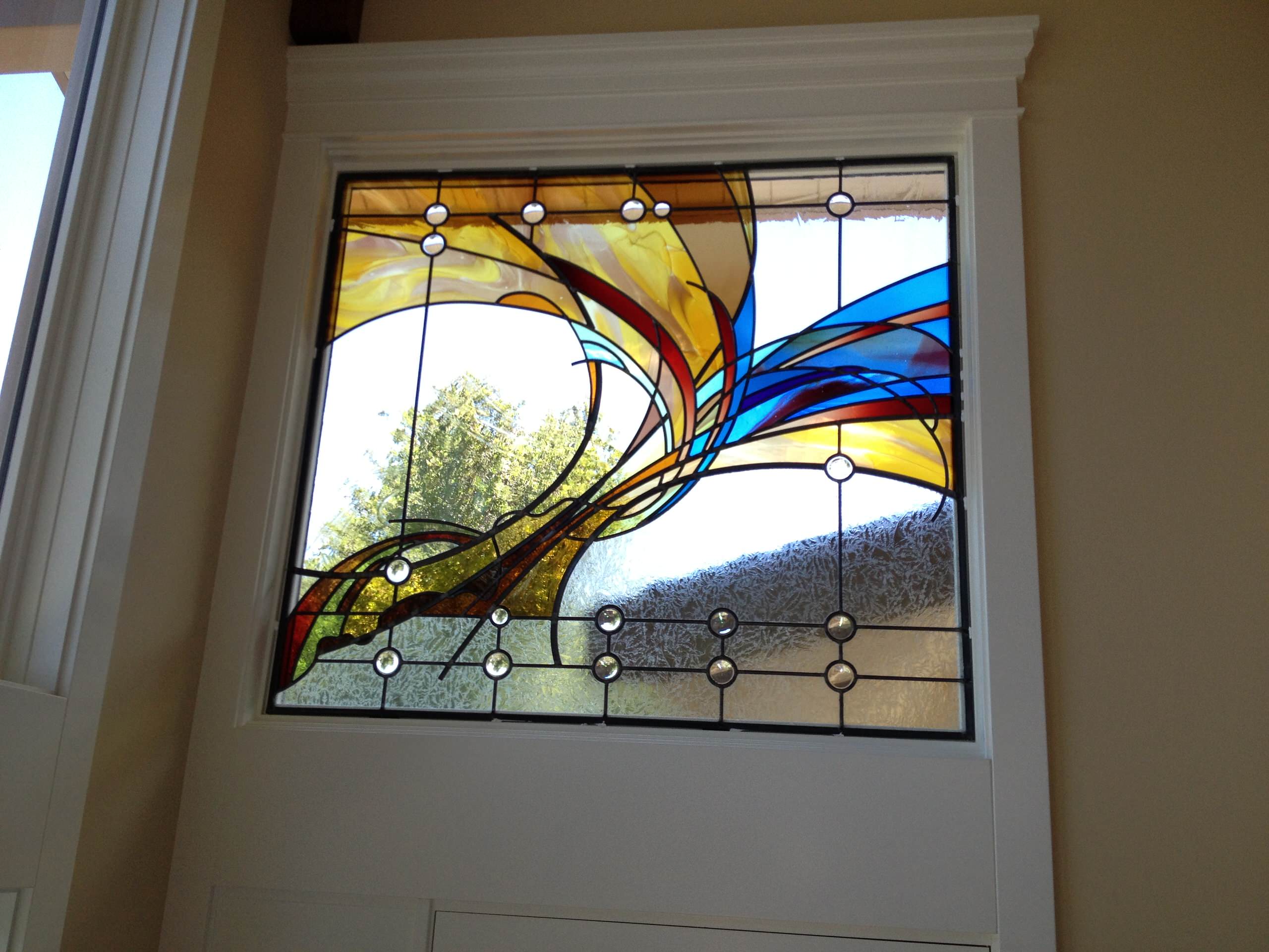 Modern Stained Glass Window Designs