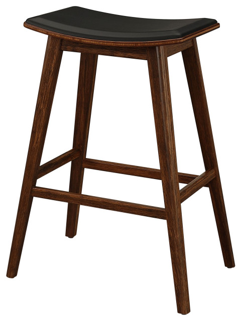 Terra Counter Height Stool, Exotic - Midcentury - Bar Stools And ...