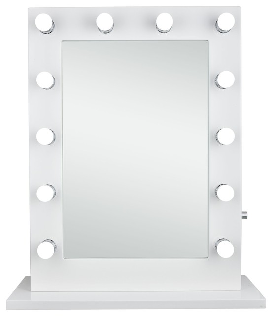 Hollywood Vanity Mirror 5000K W27.5"H32.5" - Contemporary - Bathroom ...
