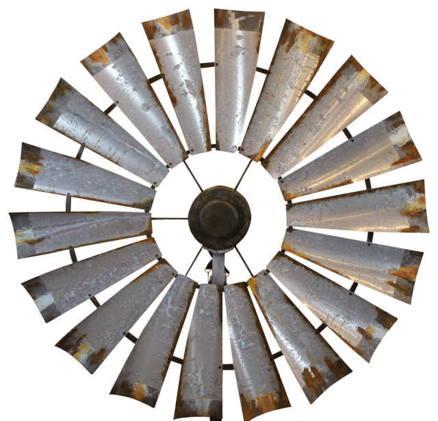 60 Inch Cattleman Windmill Ceiling Fan | The American Fan - Farmhouse ...