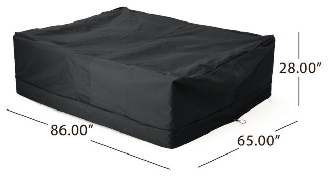 GDF Studio Charlene Outdoor Waterproof Chat Set Cover, Gray ...