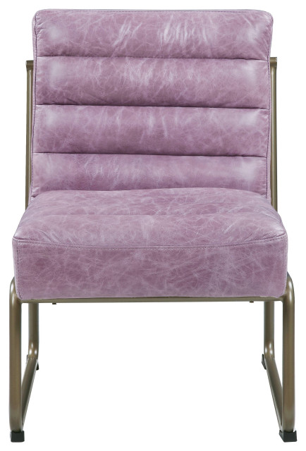 Loria Accent Chair, Wisteria Top Grain Leather - Contemporary ...