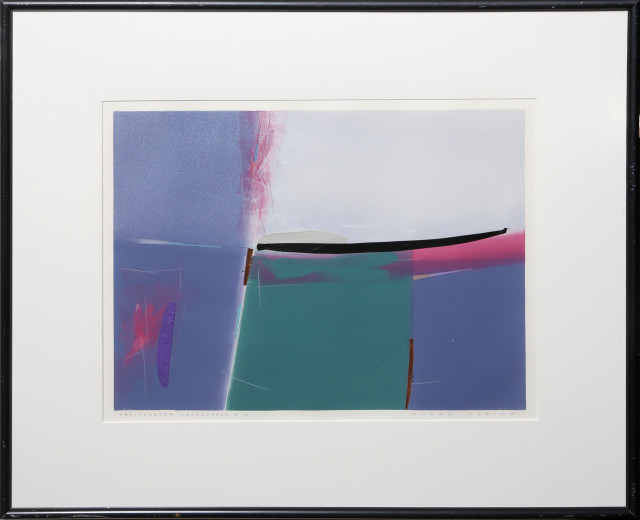 Sagittarian Landscape No. 14, Unson Merino, 21x15.5 - Contemporary ...