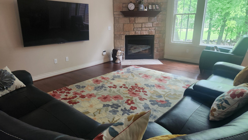 How do I finish off this living room area?