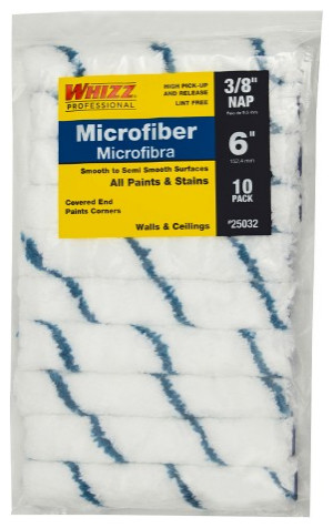 Whizz 25032 Microfiber Mini Rollers, 10 Pieces - Painting Tools - by ...