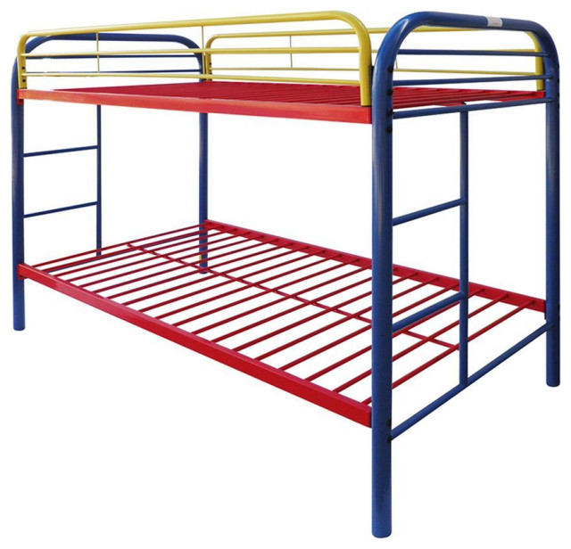 Thomas Twin/Twin Bunk Bed, Rainbow - Contemporary - Bunk Beds - by Acme ...