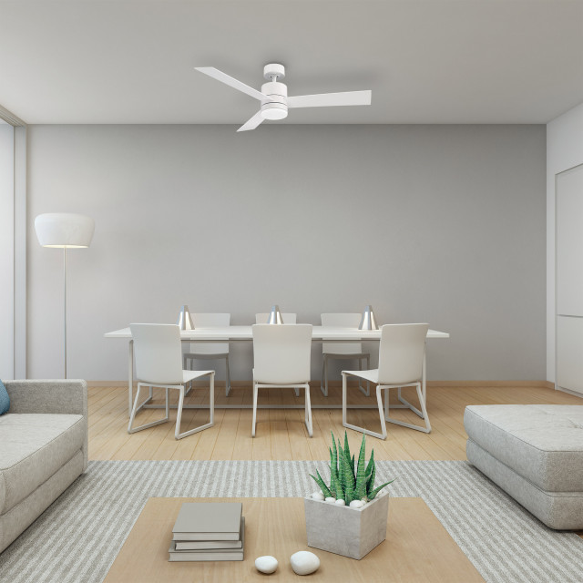 Modern Forms Axis Flush Mount Ceiling Fan, Bronze - Transitional ...