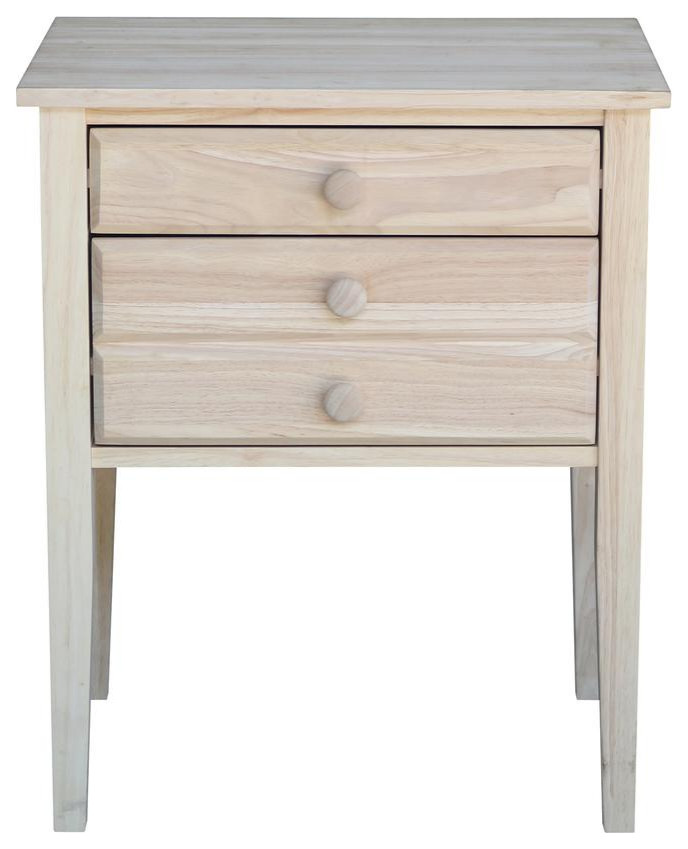 Accent Table With Drawers - Contemporary - Accent Chests And Cabinets ...