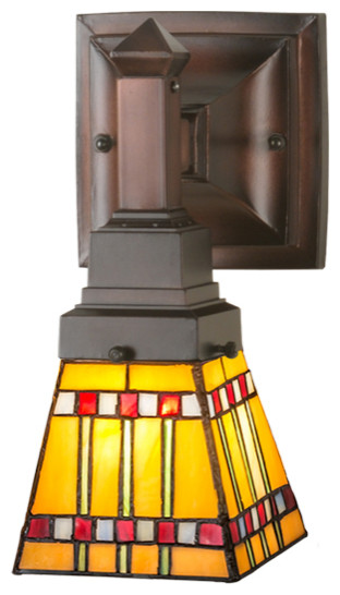 5W Prairie Corn Wall Sconce - Craftsman - Wall Sconces - by Meyda ...