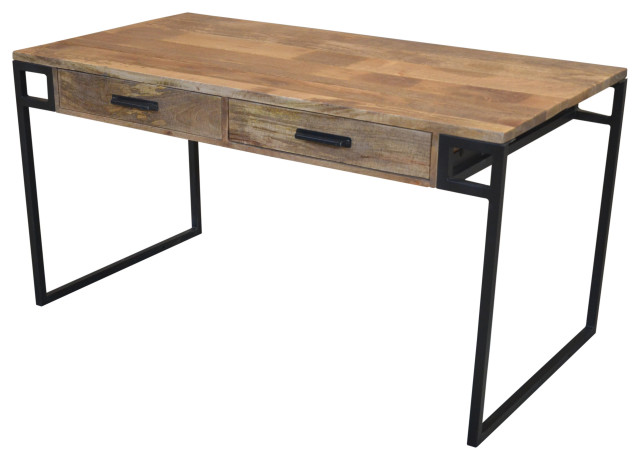 Anaheim 3-Piece Home Office Set With Desk, Bookshelf & Filing Cabinet ...