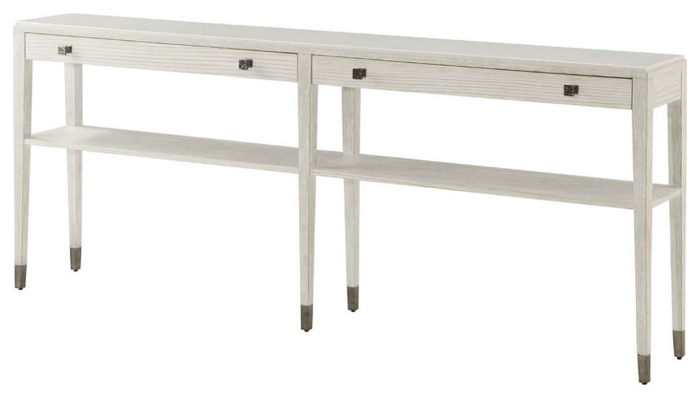 Coastal Long Console Table - Farmhouse - Console Tables - by English ...