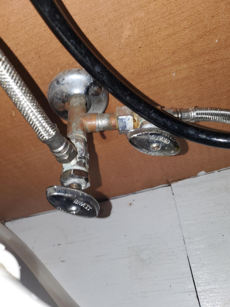Short pipe stub - how to install new T | Houzz Forum