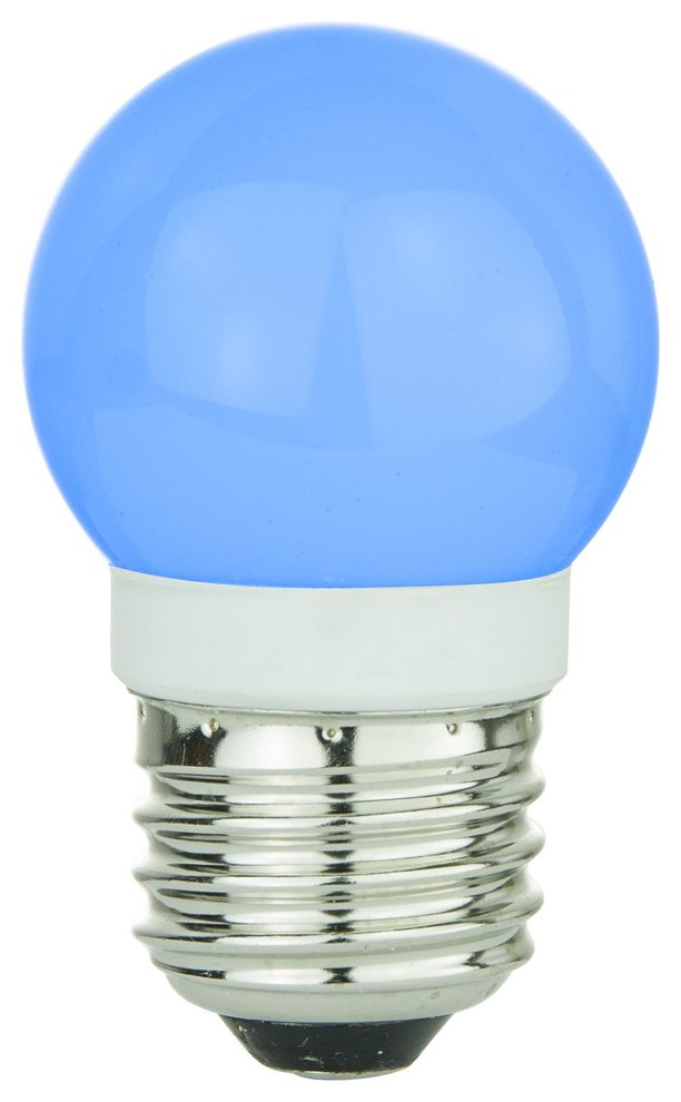 Sunlite G13 Globe, Medium Base Light Bulb, Blue - Contemporary - Led ...