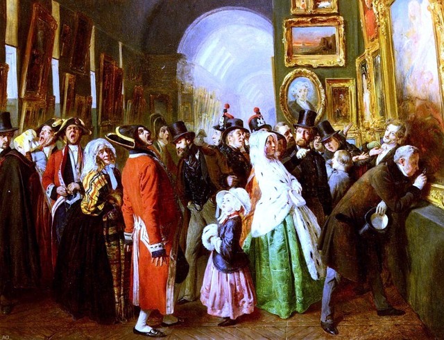 Francois-Auguste Biard On Ferme, 21"x28" Wall Decal, 21x28 ...