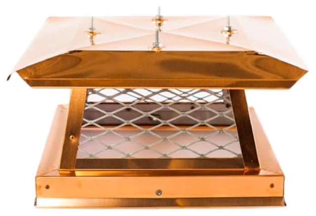 Copper Chimney Cap - Transitional - Chimineas - by Chimcare Chimney ...