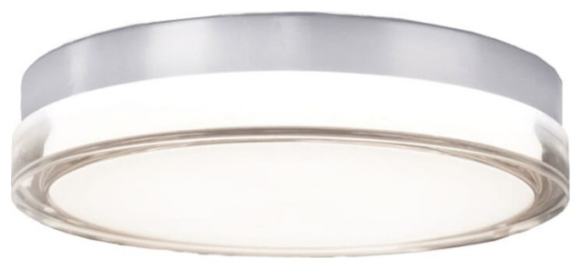 Modern Forms Pi 15" Outdoor Ceiling Light in Stainless Steel, 3.000 ...