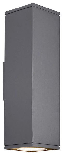Tech Tegel 18" Downlight Sconce 36, Charcoal 827 UNV ...