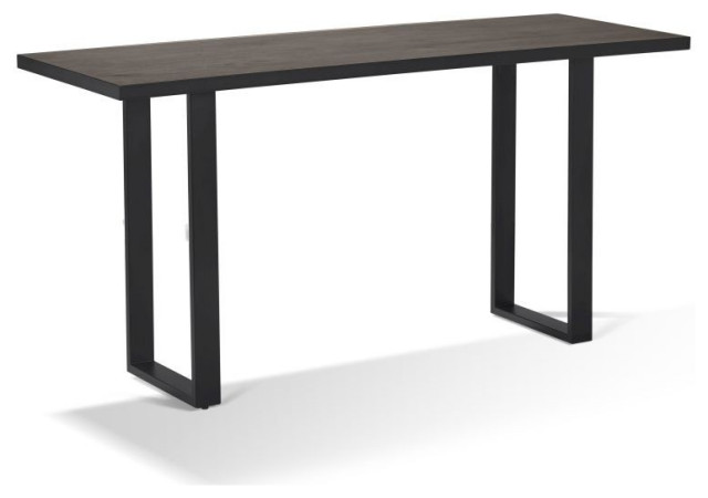 Harrison Contemporary Counter Table - Industrial - Indoor Pub And ...