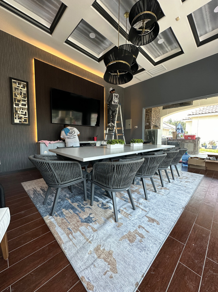 Pool House Interior Design - Modern - Home Bar - Other - by AC Design Studio | Houzz AU