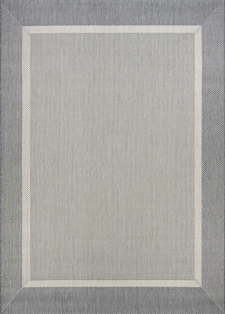Couristan Recife Stria Texture Champagne-Gray Square Rug 8'6"x8'6 ...
