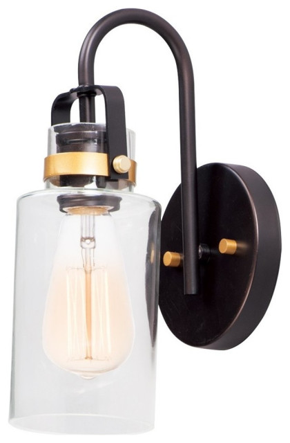 Magnolia 1-Light Wall Sconce - Transitional - Wall Sconces - by Maxim ...