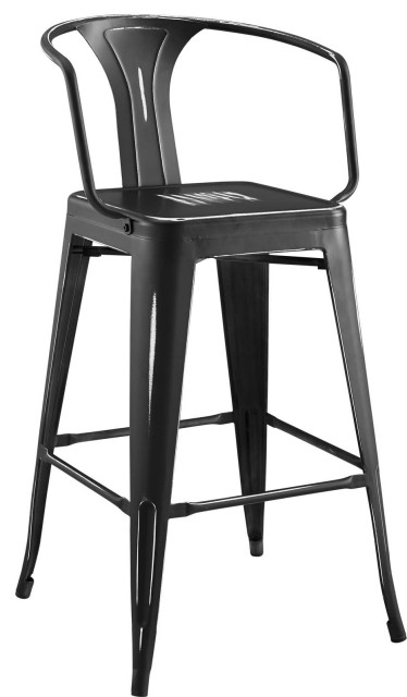 Galton Bar Stool - Industrial - Bar Stools And Counter Stools - by ...