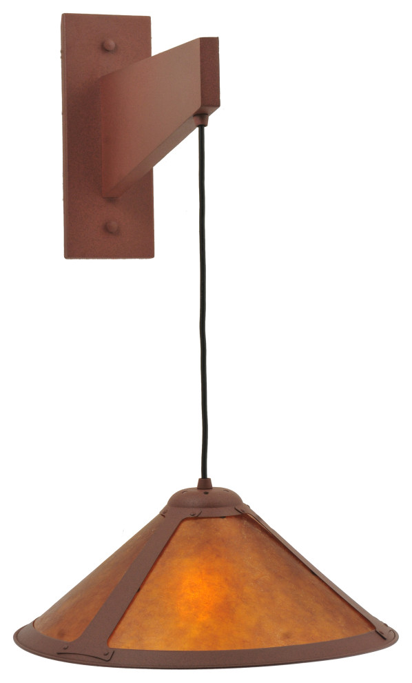 17W Mission Cantilever Wall Sconce - Craftsman - Wall Sconces - by ...
