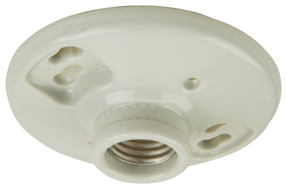 Craftmade K212-O One Piece Porcelain Keyless Lamp Holder - Modern ...