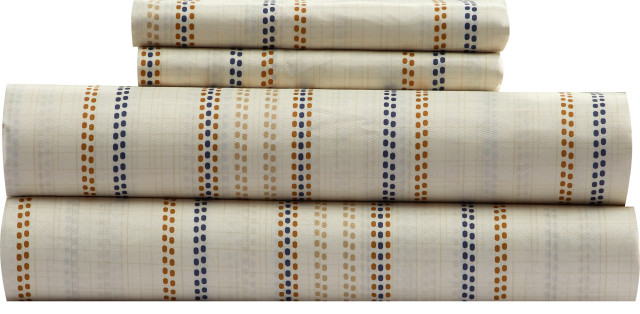 Sariyah 14 Piece Bed in a Bag, Yellow, California King - Contemporary ...