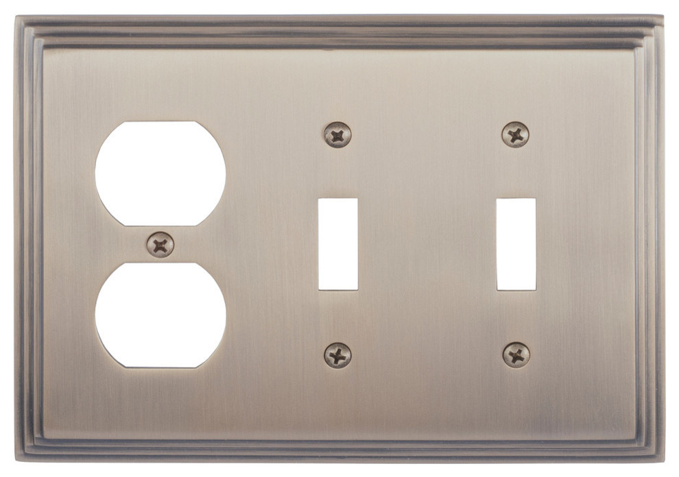 Classic Steps Triple, 2-Switch With 1-Outlet - Transitional - Switch ...