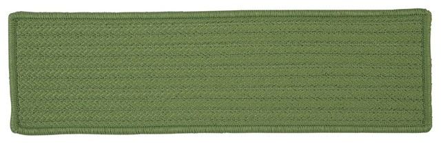 Simply Home Solid - Moss Green Stair Tread (set 13) - Contemporary ...