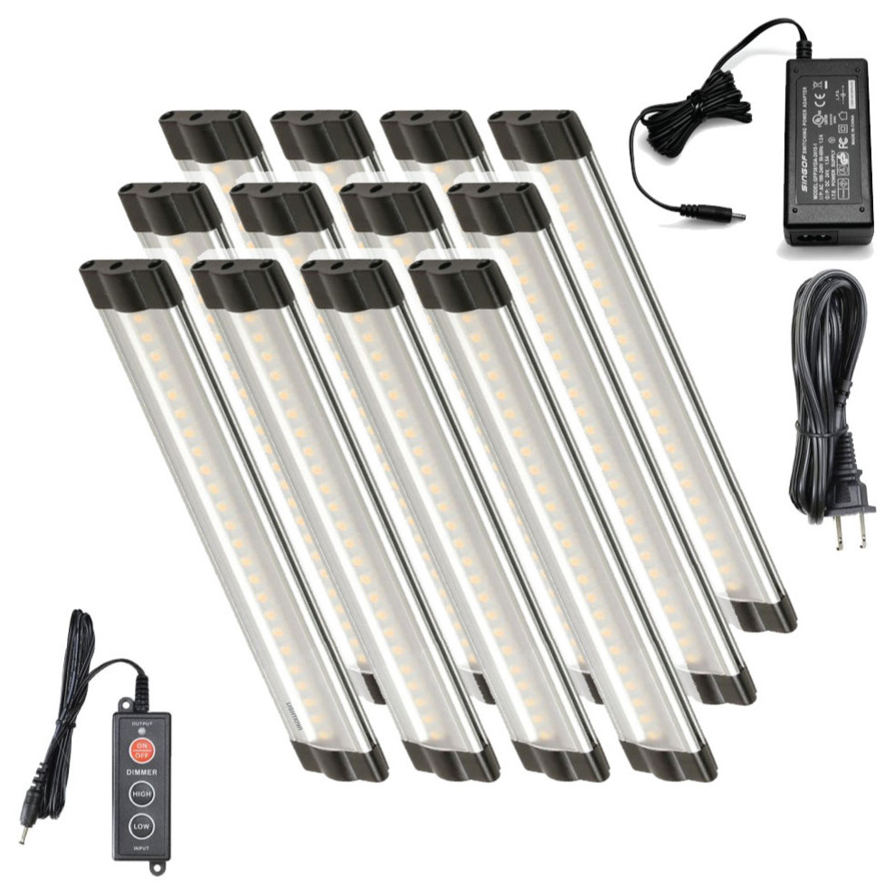 Lightkiwi V4918 6" Cool White Modular LED Under Cabinet Lighting 12 ...