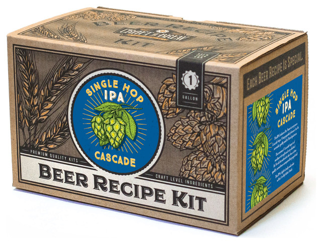 Craft A Brew Beer Recipe Kit, Cascade Single Hop IPA - Contemporary ...
