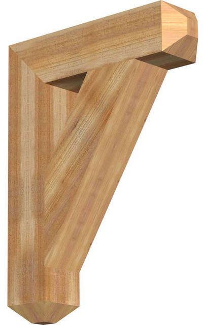 Traditional Craftsman Bracket, 26"D x 34"H - Transitional - Corbels ...